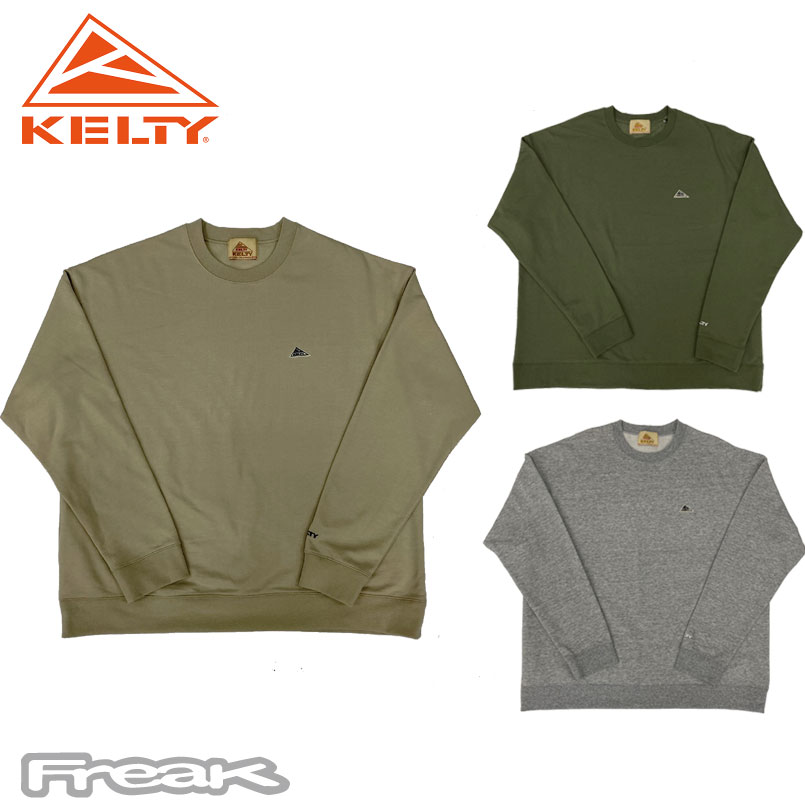KELTY ケルティ メンズ スウェット WAPPEN LOGO CREW SWEAT ワッペンロゴクルースウェット 2020FW ケルティ ...